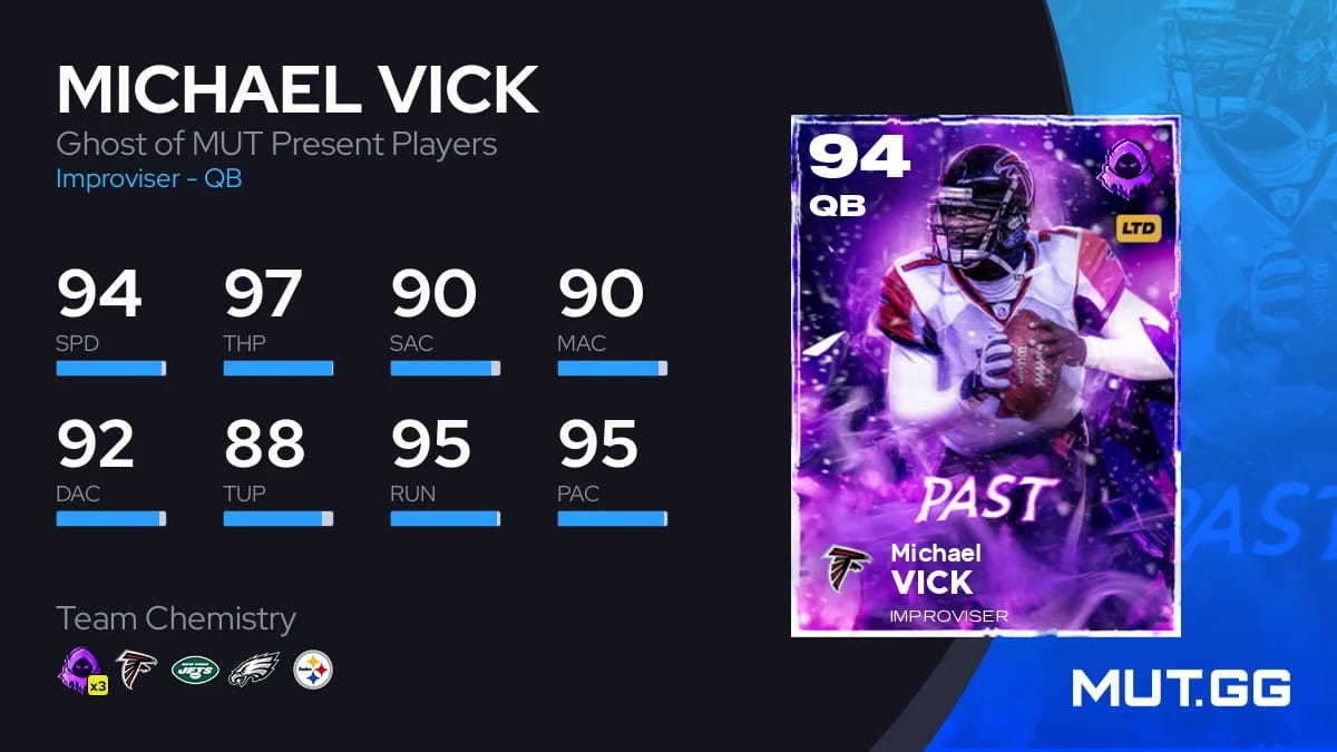 michael vick pro stats