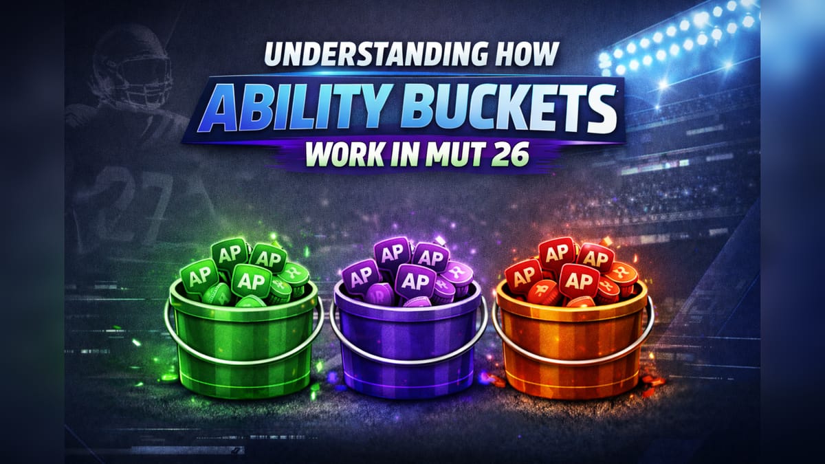 Understanding How Ability Buckets Work in MUT 26 - MUT.GG